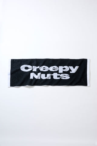 Logo Towel [BLACK] – Creepy Nuts STORE
